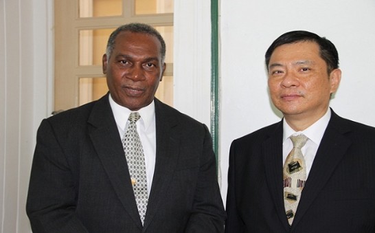 Premier Amory and Ambassador Chiou discuss pre... - Embassy of the ...