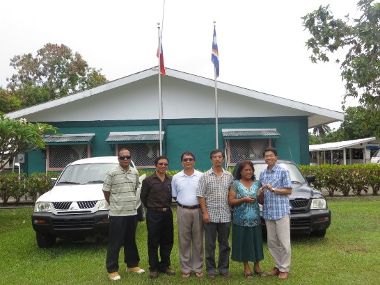 ROC (Taiwan) Embassy donated 3 vehicles to the... - Embassy of the ...
