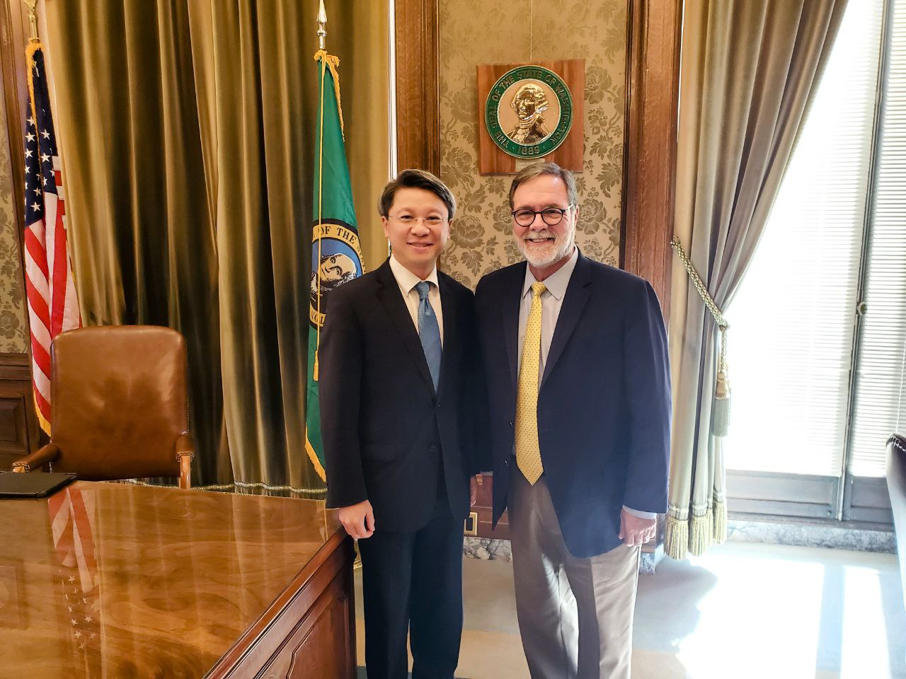 Director General Daniel Chen visited Lt. Gover... - Taipei Economic and ...