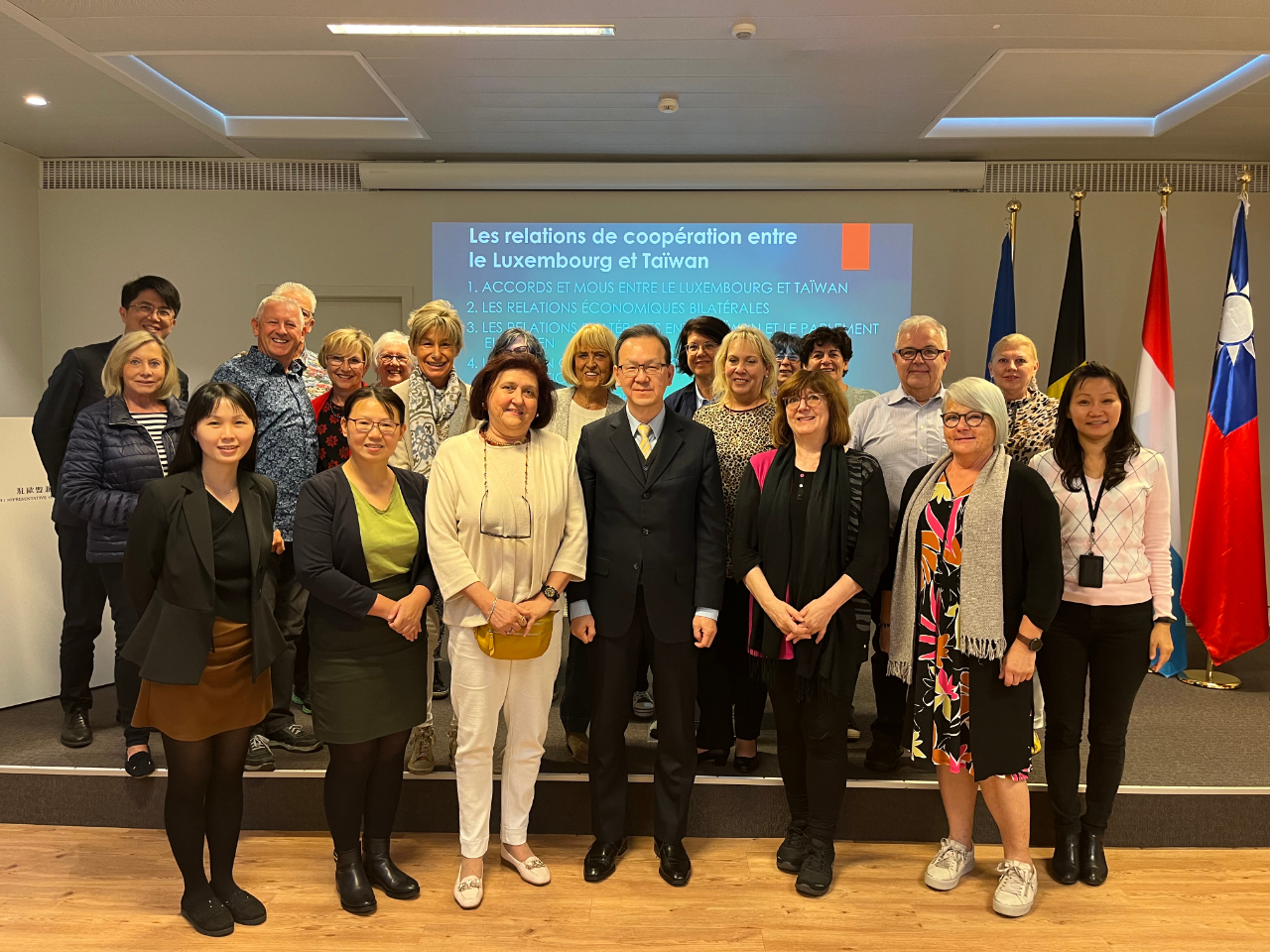 Deputy Representative Yang met with the delega... - Taipei ...