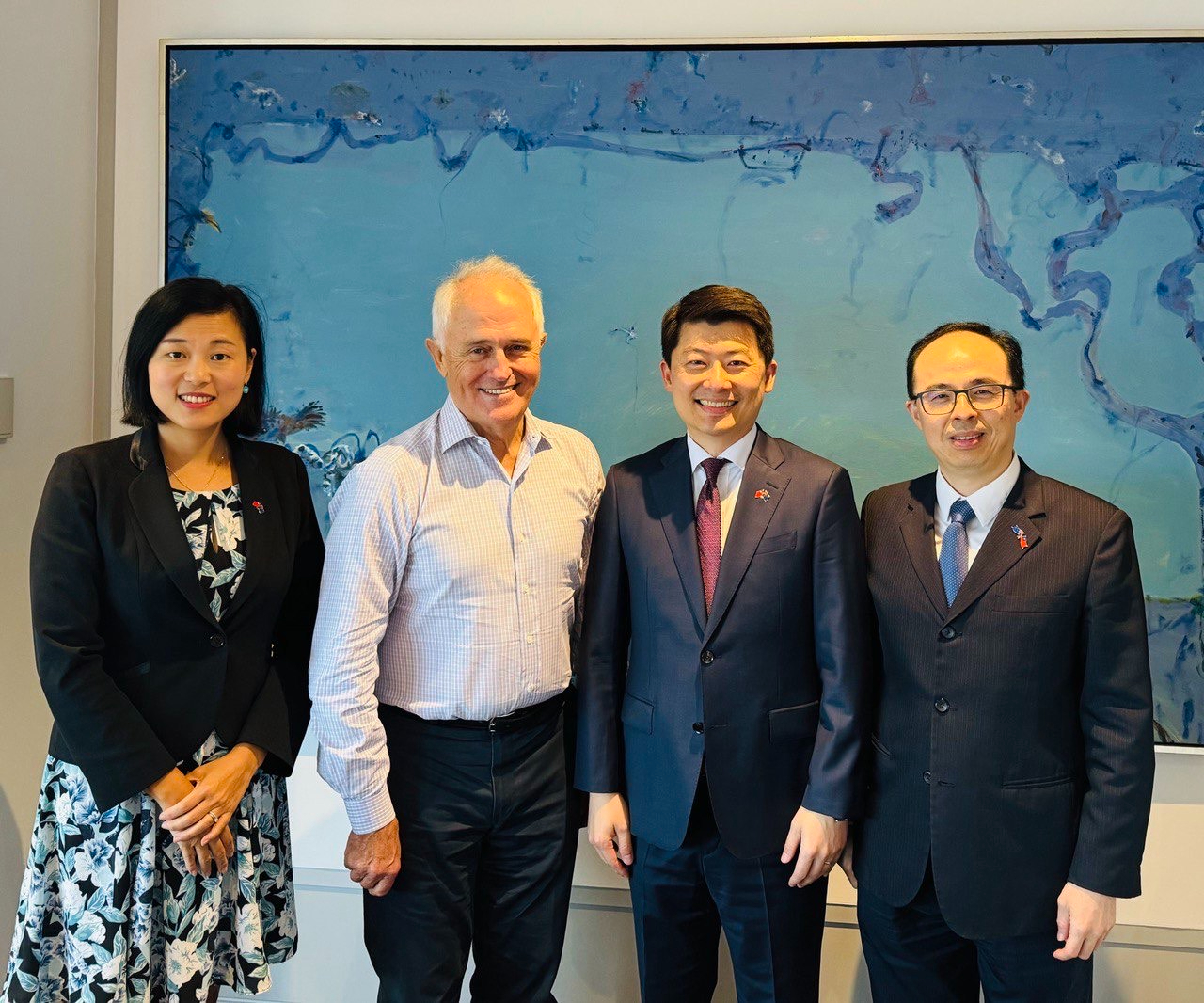 Director General David Cheng-Wei Wu meets with the 29th Australian PM ...