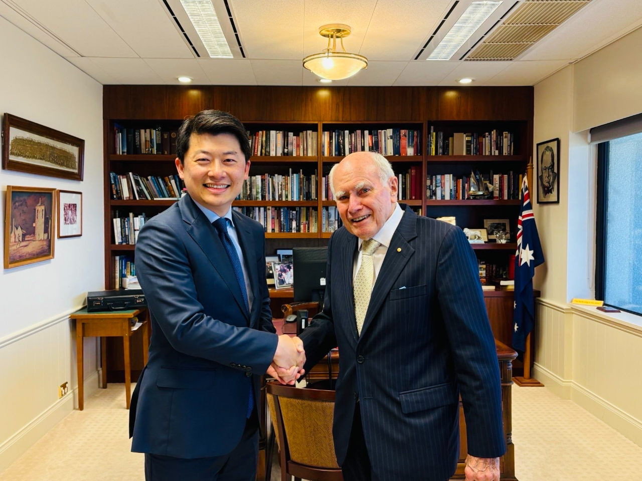 Director General David Cheng-Wei Wu Met with The 25th Prime Minister ...