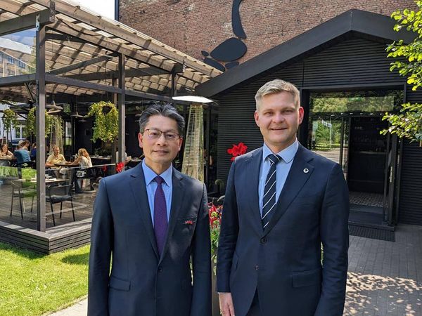 李憲章代表與拉脫維亞福利部長Gatis Eglitis餐敘 - 駐拉脫維亞臺北代表團 Taipei Mission in the ...