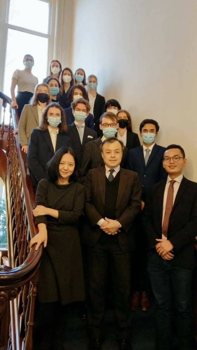 Representative Chen Hsin-Hsin meets with the d... - Taipei ...