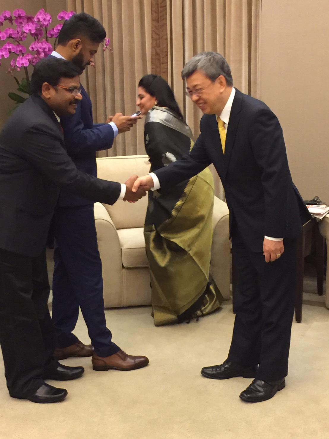 聖布里托教育集團及追尋基金會創辦人mrs-vimala-britto訪團訪台