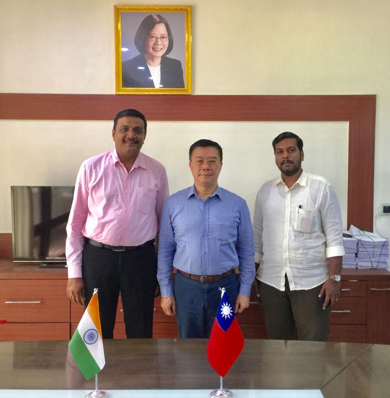 TN州議員Dr. R. Nataraj助理Mr. Balamurugan偕州議員Dr. R.... - 駐清奈臺北經濟文化辦事處 Taipei ...