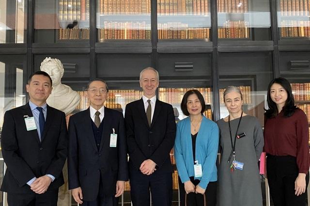 TRO visit British Library to further strengthe... - Taipei ...