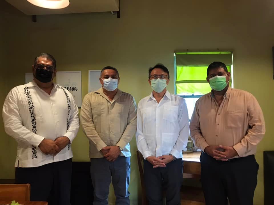 錢大使冠州會晤貝里斯國防暨邊境安全部長Florencio Marin Jr.、國務部長Osc... - 駐貝里斯大使館 Embassy of ...