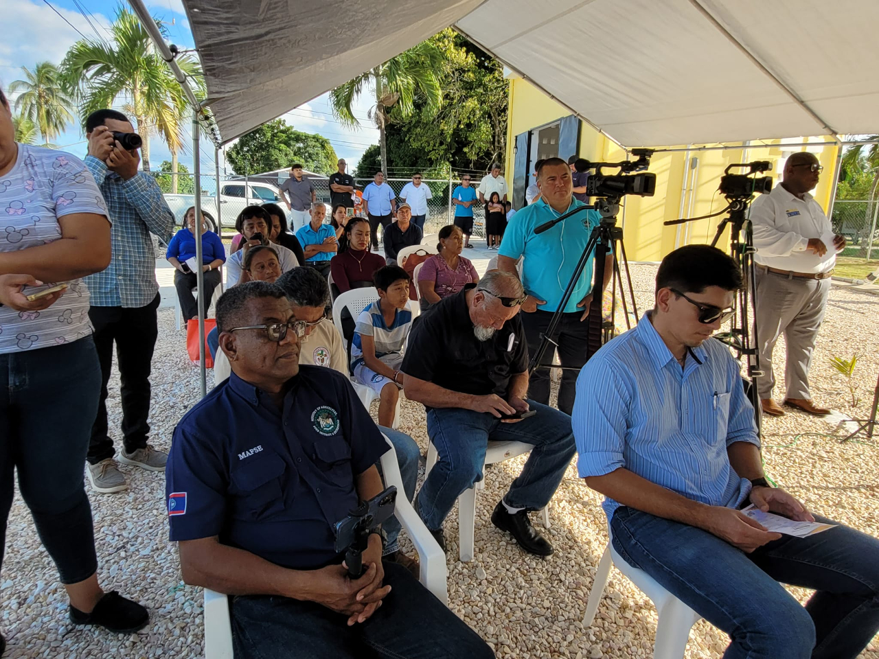 Ambassador Lily Li-Wen Hsu attended the inauguration of the Guinea Grass Water System (2024/12/17)