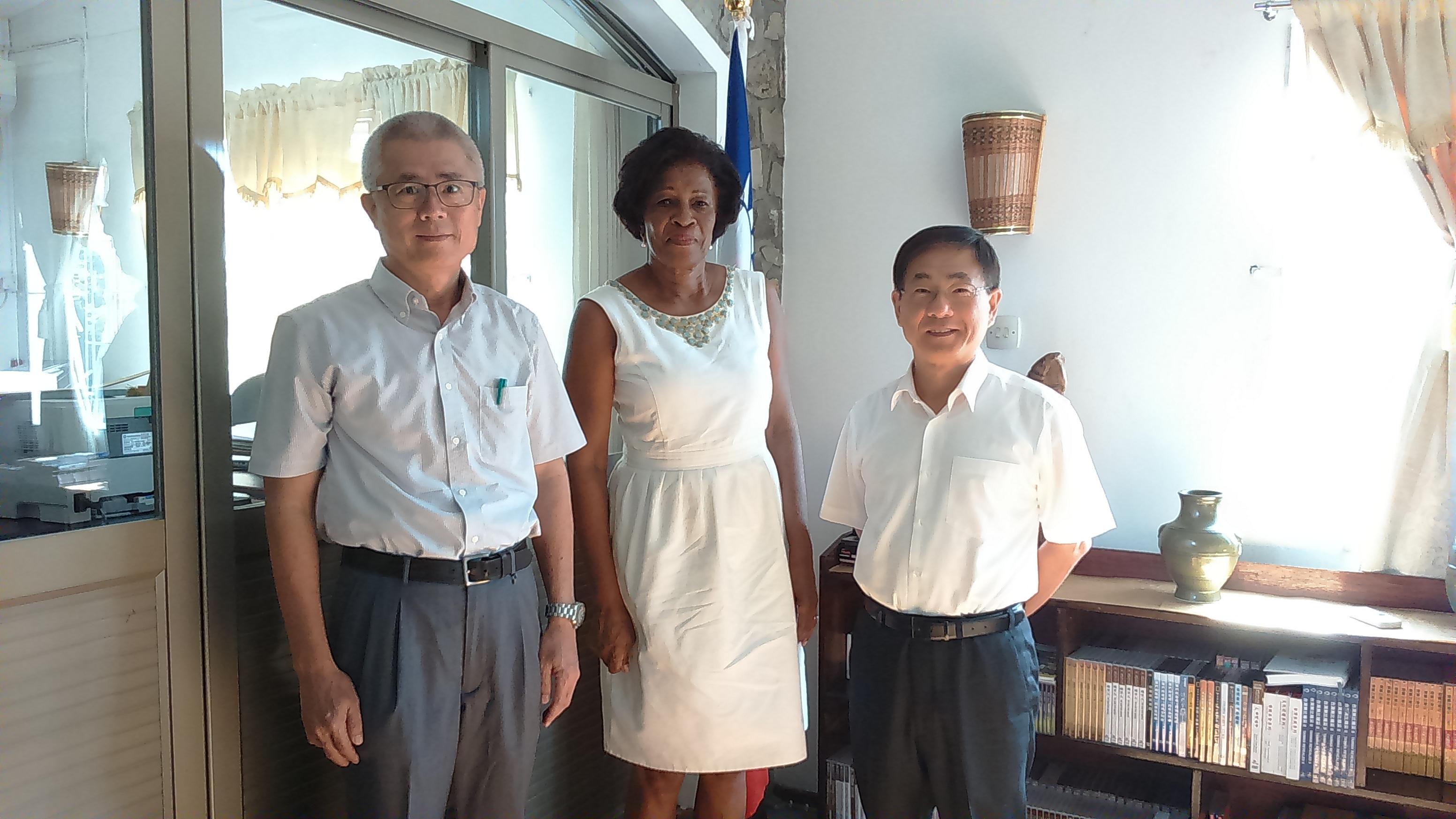 聖文森副總督Susan Dougan拜會駐聖文森國大使館 - 駐聖文森國大使館 Embassy of the Republic of ...