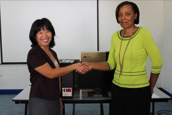 ROC Embassy in SVG hands over desktops to Nati... - Embassy of the ...