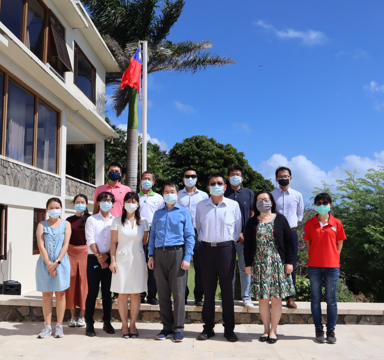 Embassy of ROC (Taiwan) in St Vincent held fla... - Embassy of the ...