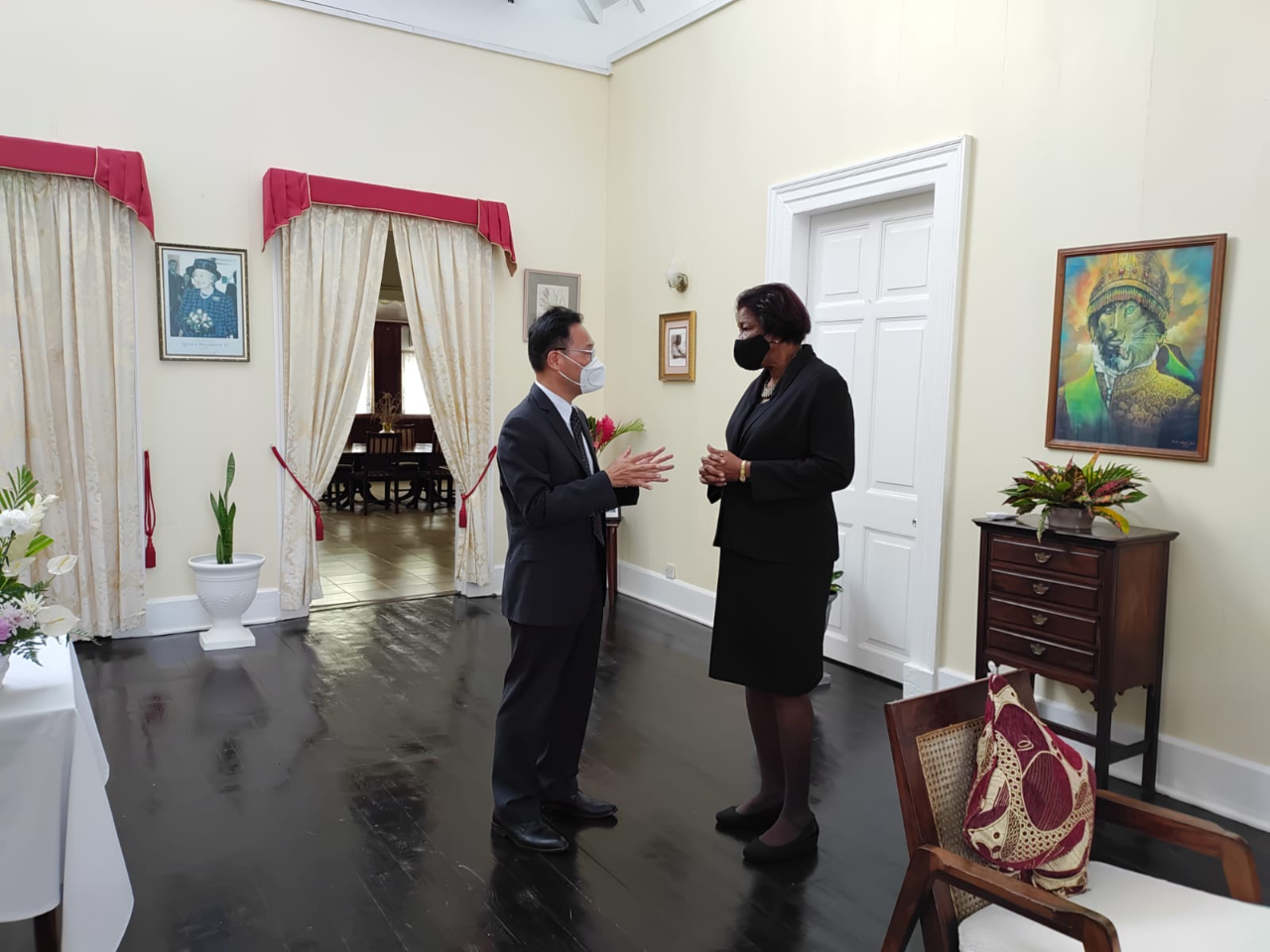 Ambassador Peter Sha-Li Lan conveyed deepest c... - Embassy of the ...