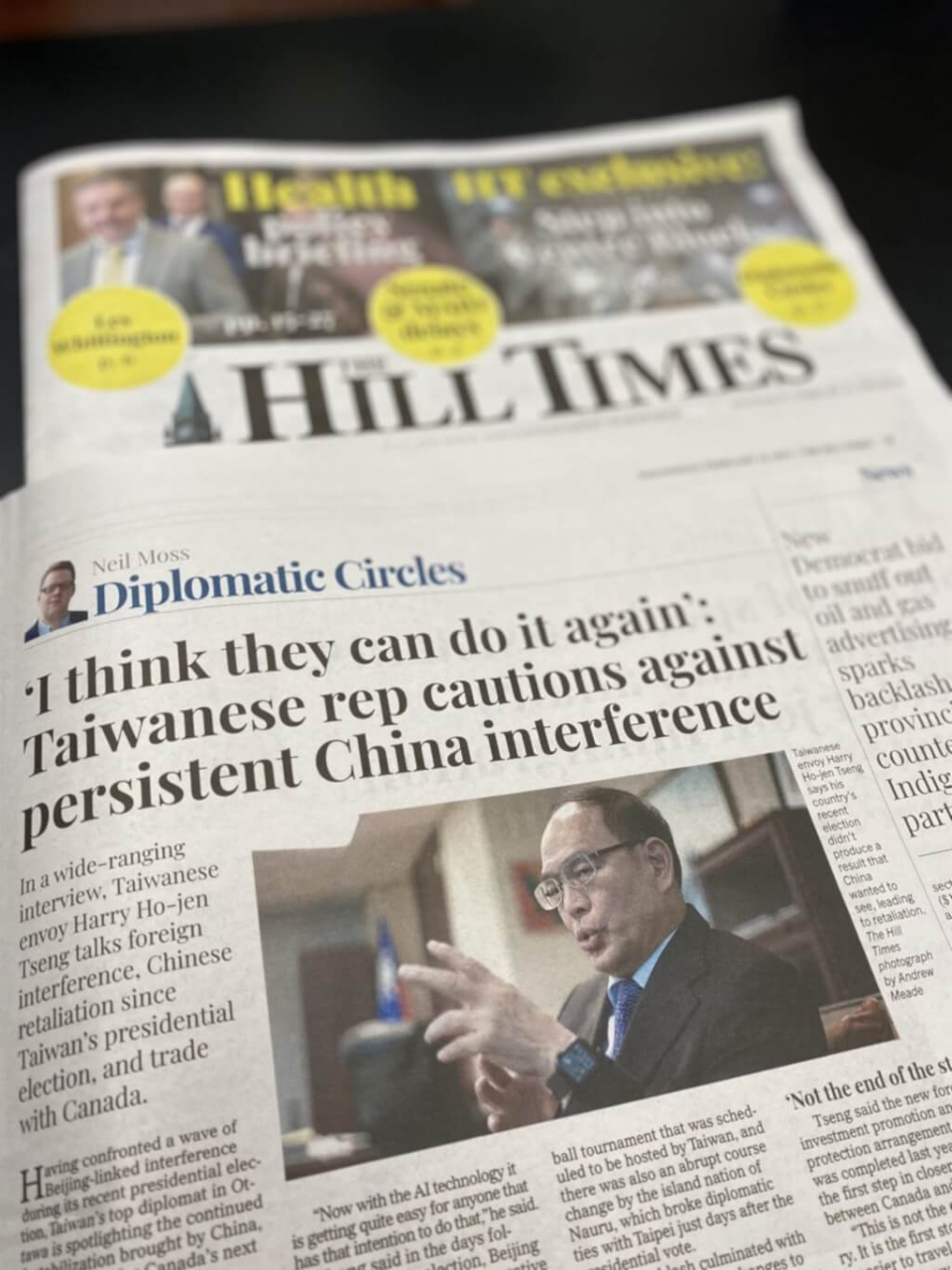 Read the article: https://www.hilltimes.com/story/2024/02/14/i-think ...