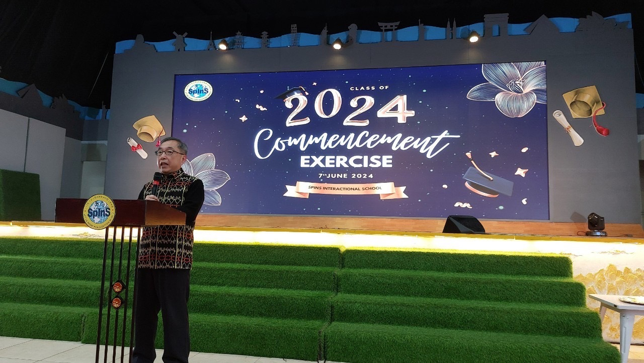 Director General Isaac Chiu delivered a speech as the chief guest at ...
