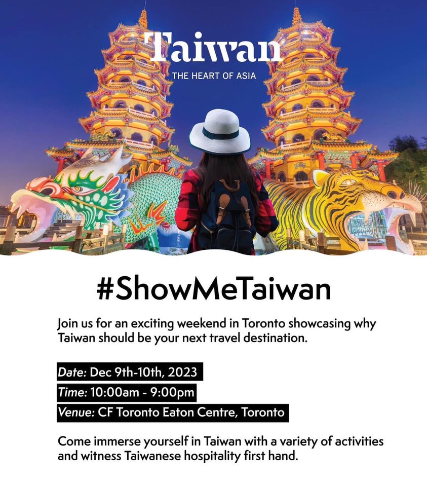 Dear friends from Canada, Taiwan, and around the world, let's have fun ...