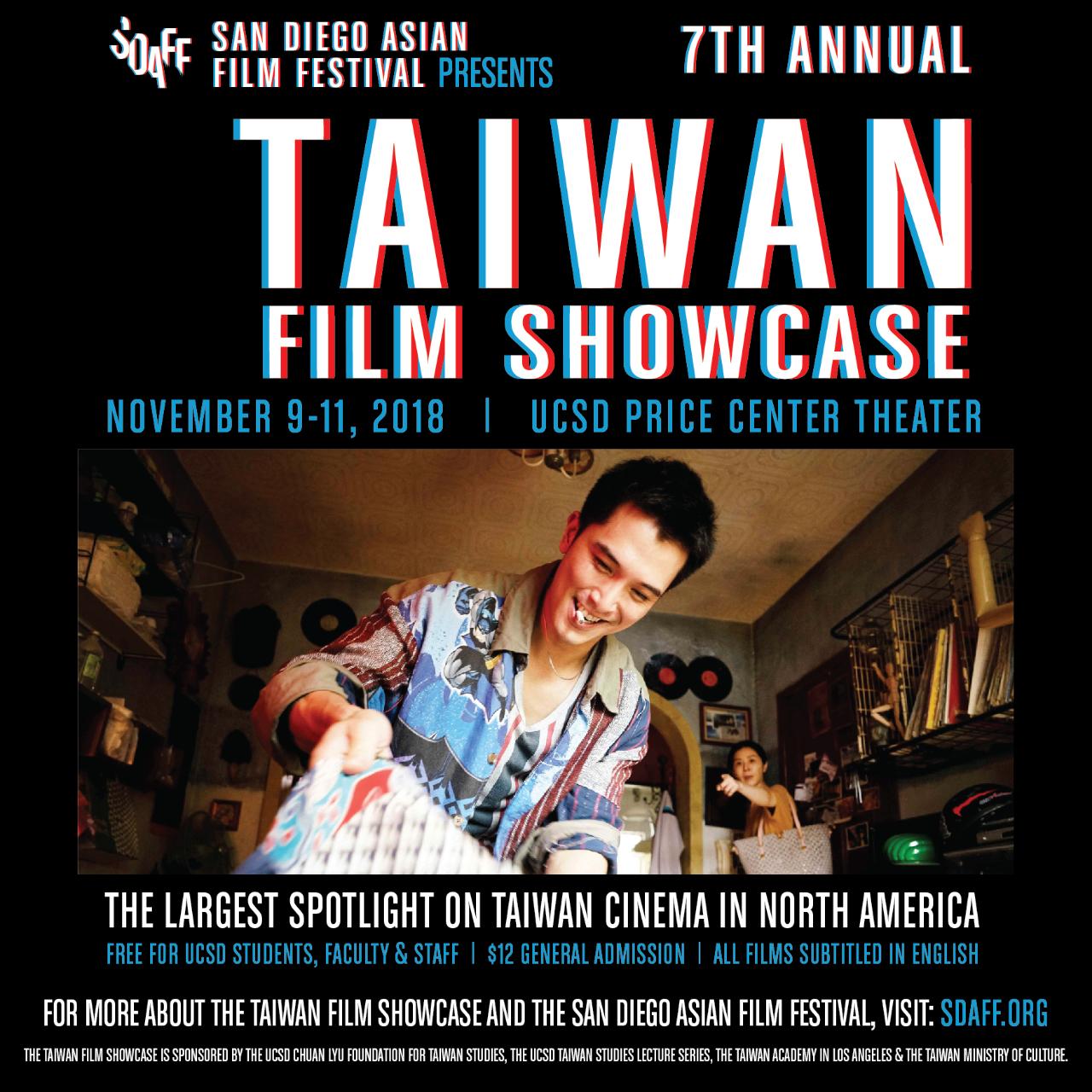 7th Annual Taiwan Film Showcase at UCSD - Taipei Economic and Cultural ...