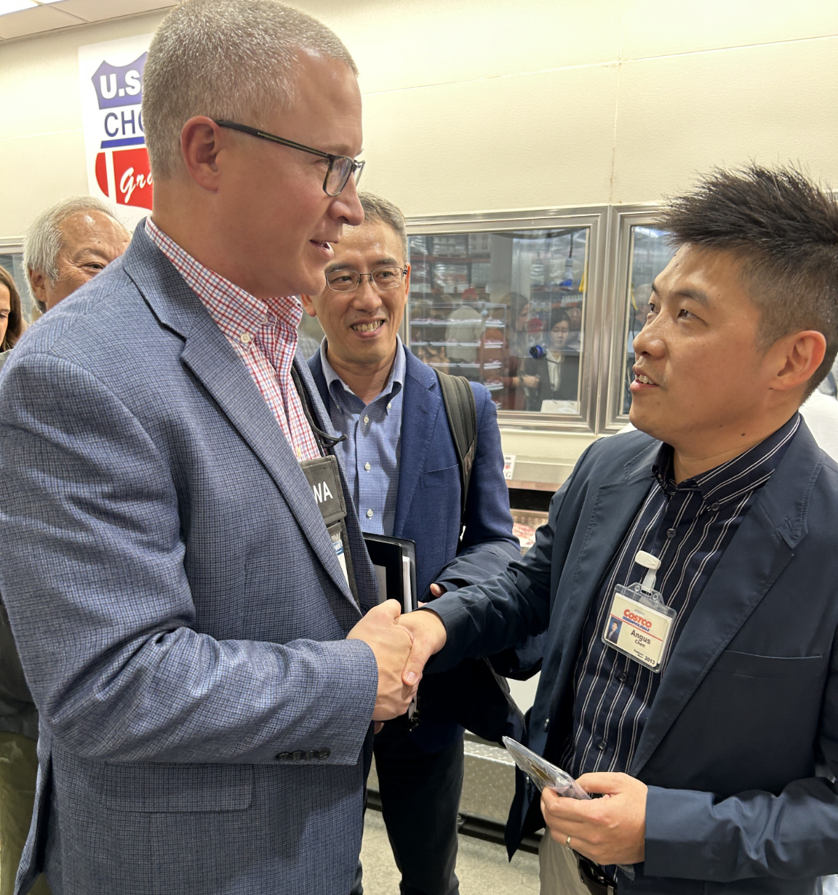 圖說一：愛荷華州農業廳副廳長Grant Menke 率團訪台考察農業合作契機