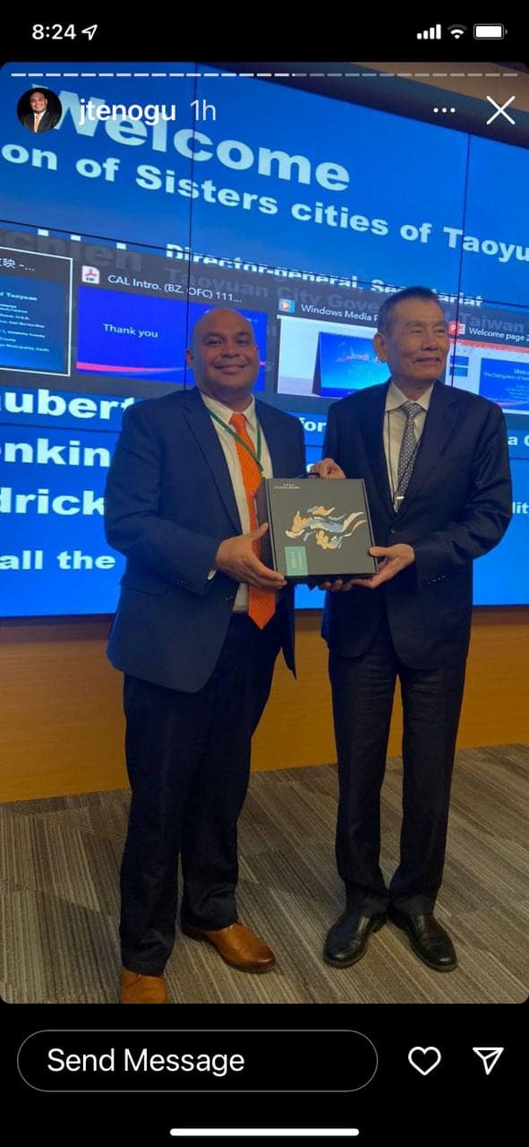 Lt. Governor of Guam Joshua F. Tenorio attende... - Taipei Economic and ...