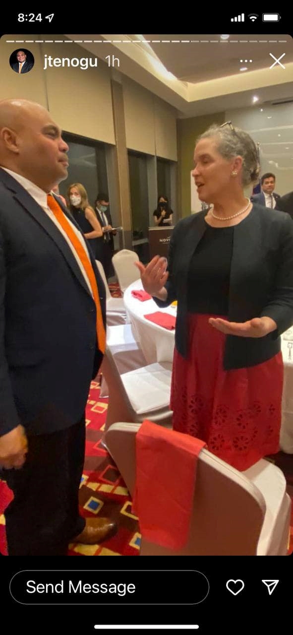 Lt. Governor of Guam Joshua F. Tenorio attende... - Taipei Economic and ...