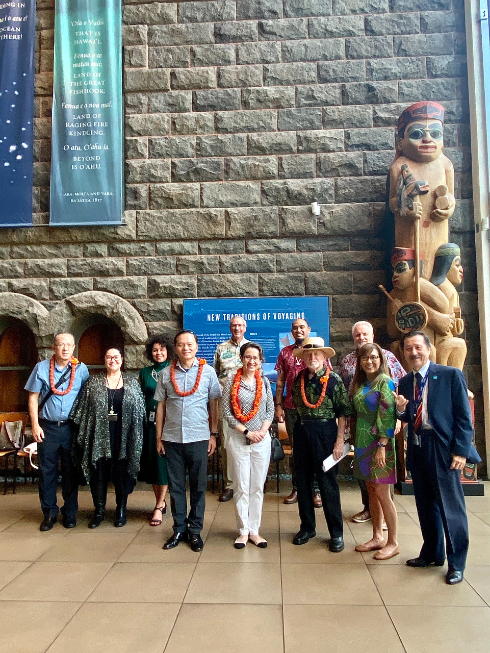 Amb. Bi-khim Hsiao visited Bishop Museum in Ha... - Taipei Economic and ...