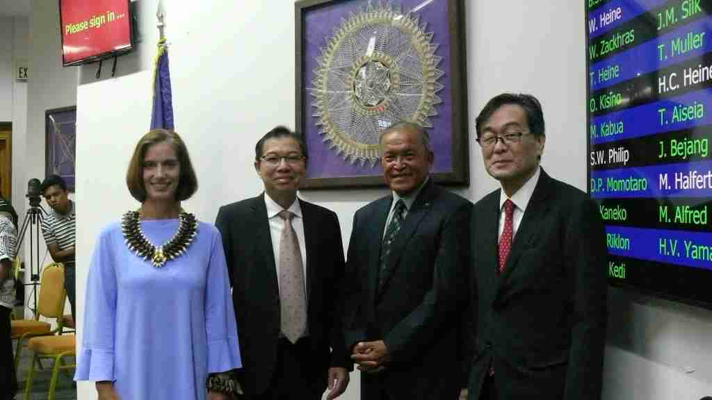 Amb. Hsiao Attends the Opening of the Nitijela - Embassy of the ...