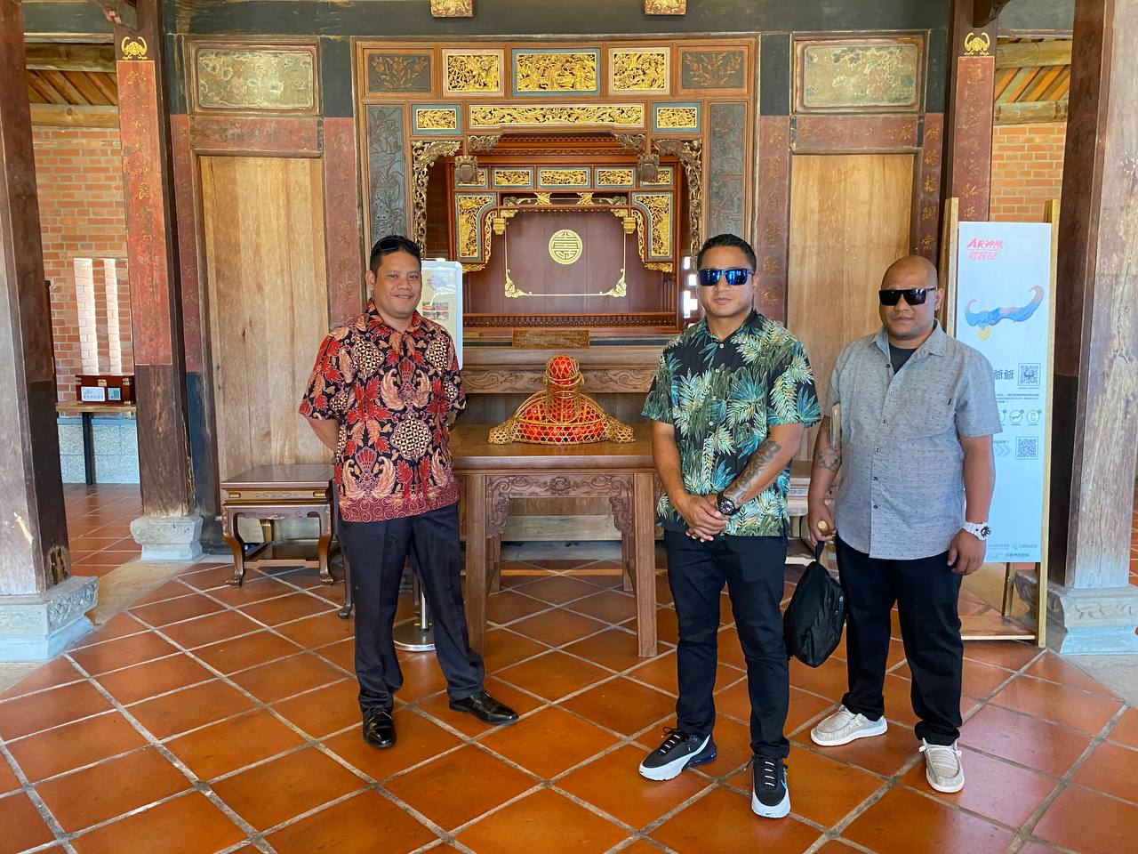 The visit of the Minister of Education of the Republic of the Marshall ...