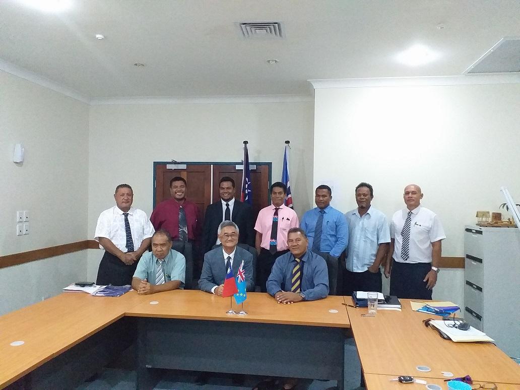 Ambassador Marc Su met with all members of the new cabinet of Tuvalu on ...
